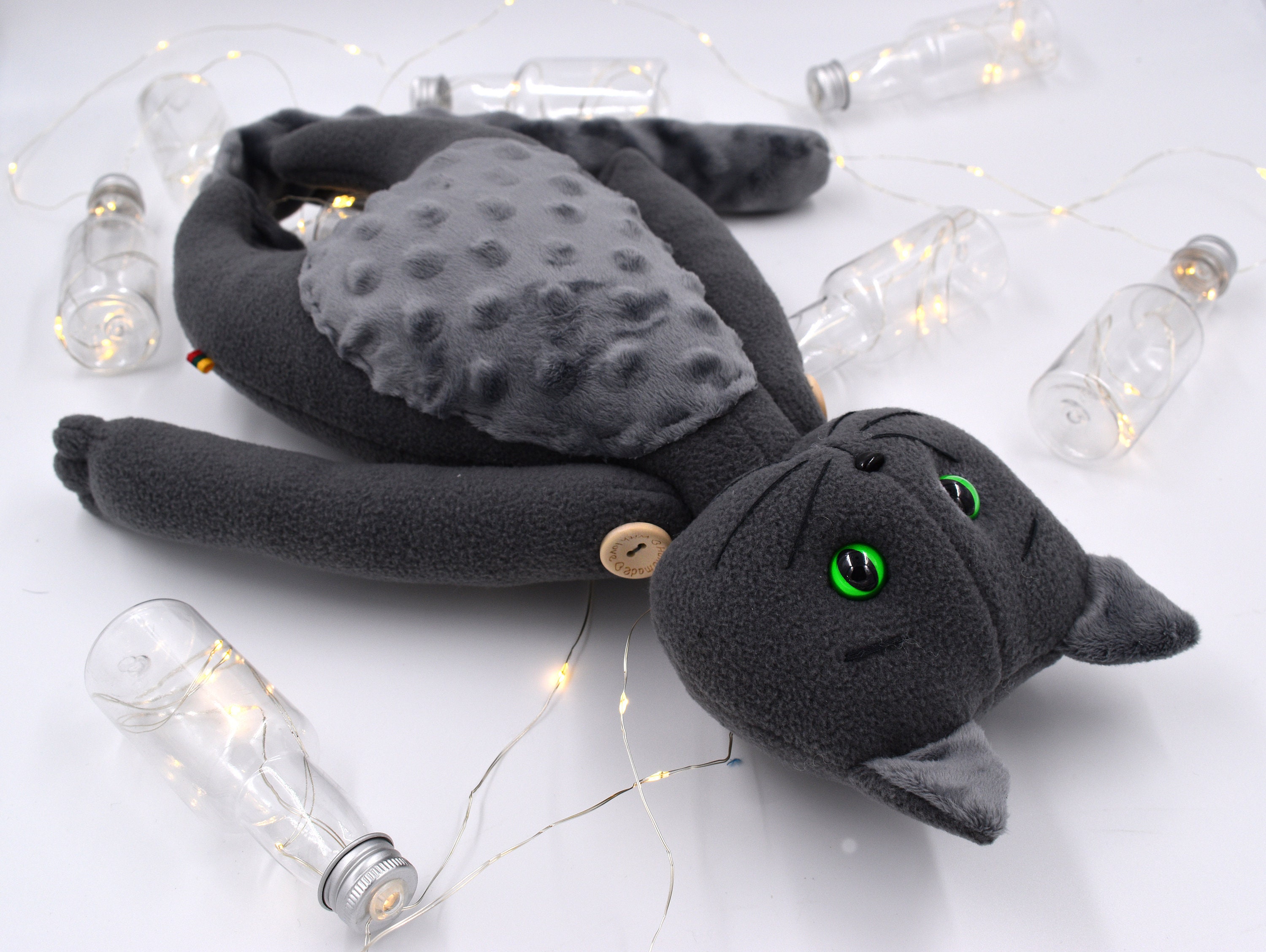 Kitty Cat Sewing Pattern | Plush Toy Pdf Pattern | ONLY PIECES | Plush ...