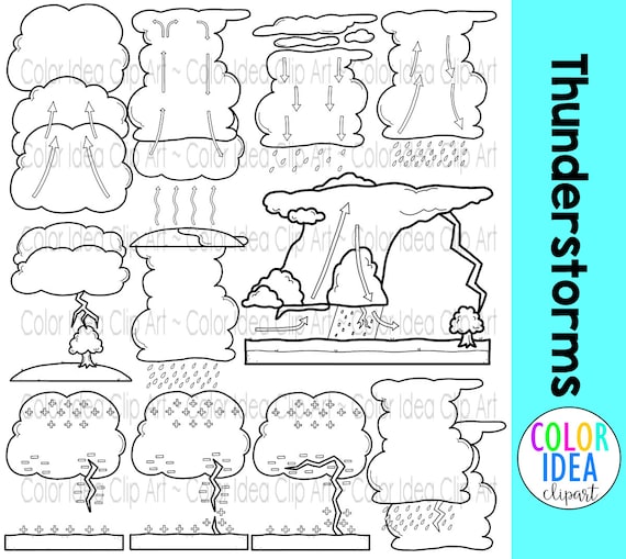 Thunderstorm Diagram For Kids