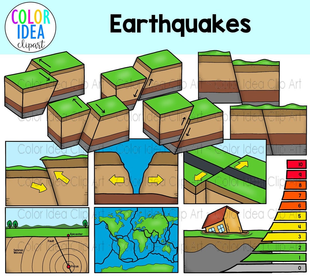 Earthquake Clipart For Kids