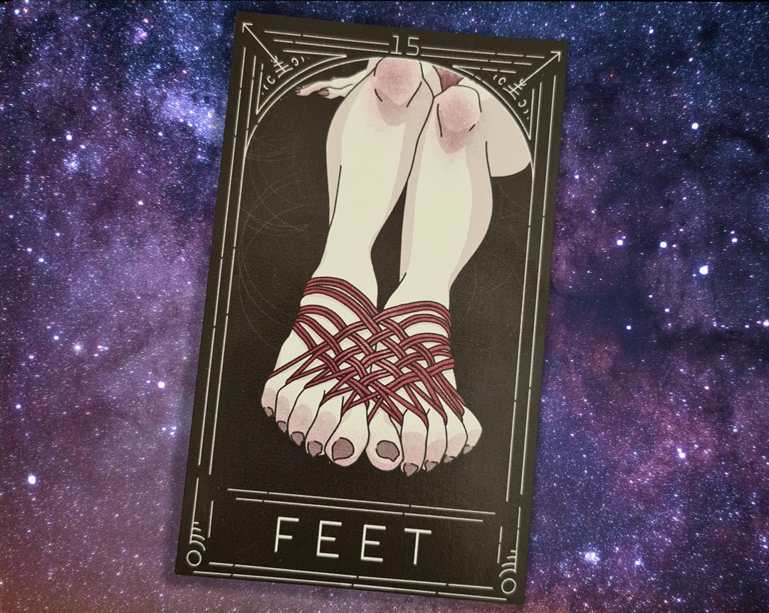 Feet Shibari Eco Sticker Kinktober 2020 Day 15 - Etsy