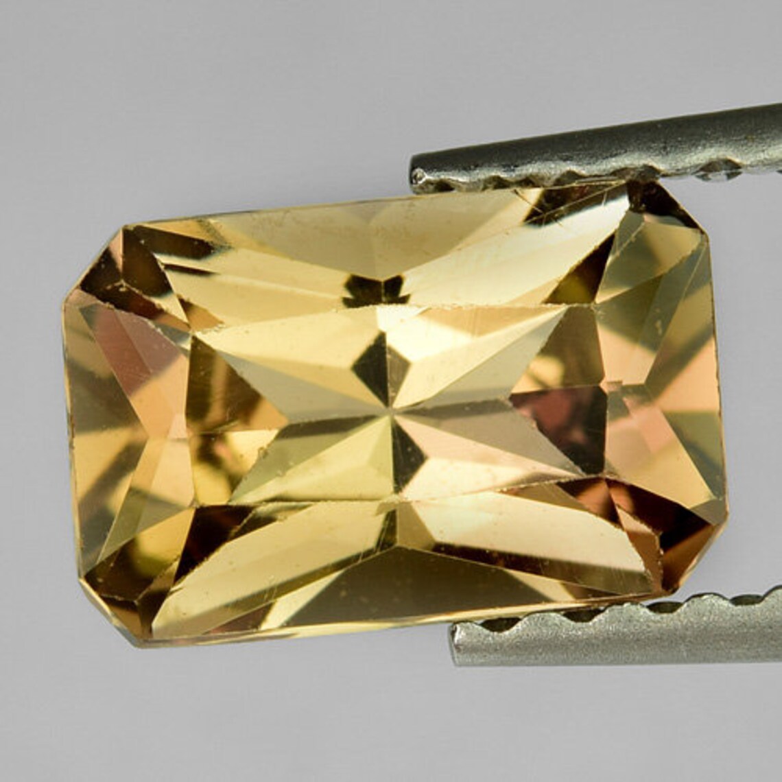 1.47cts Natural ZIRCON - Amazing Imperial Yellow Color & Full Sparkling ...