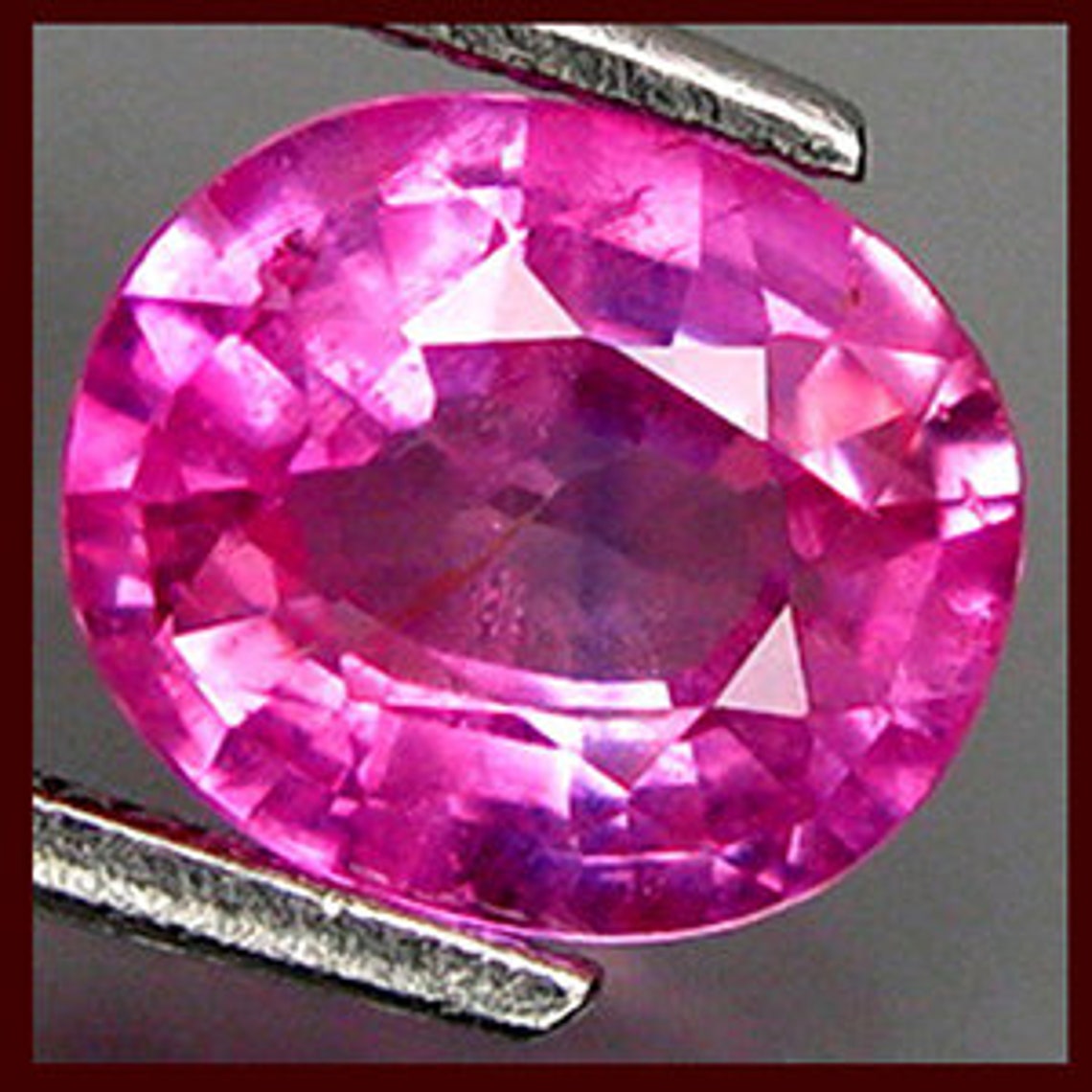 0.98cts Natural Pink Sapphire Heated Vietnam Mines - Etsy