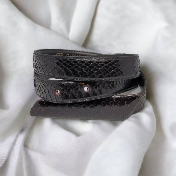 Snake Skin Belt - Etsy