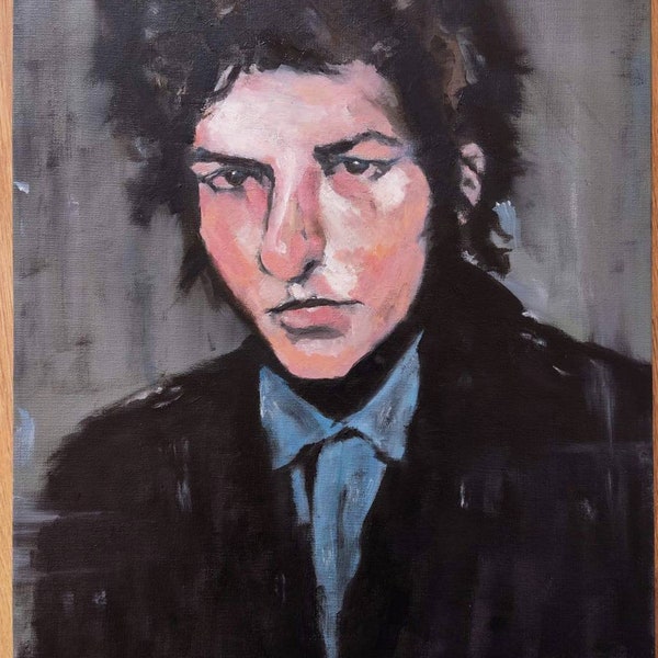 Bob Dylan Portrait - Etsy