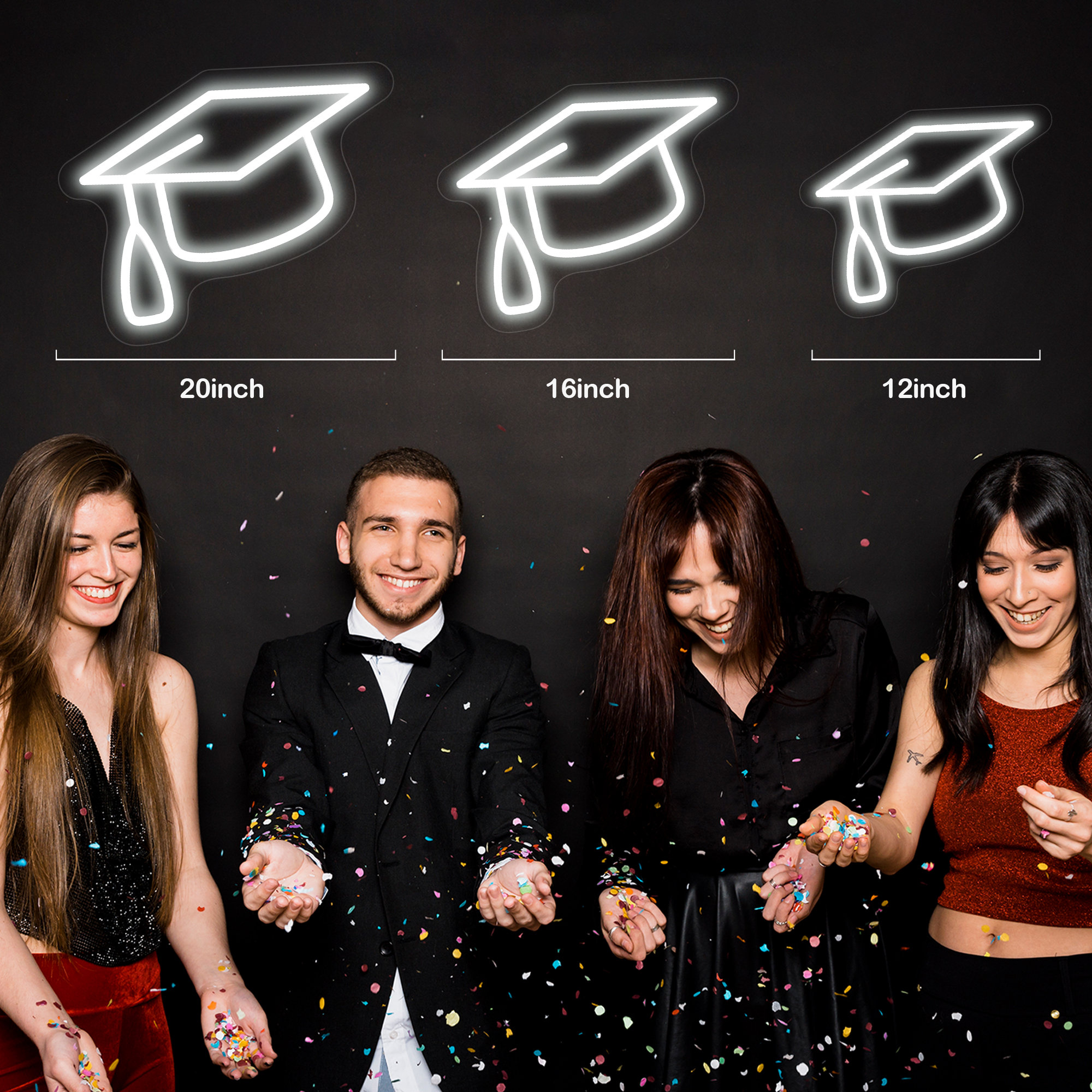 Graduation Cap Neon Sign Graduation Neon Sign Graduation - Etsy