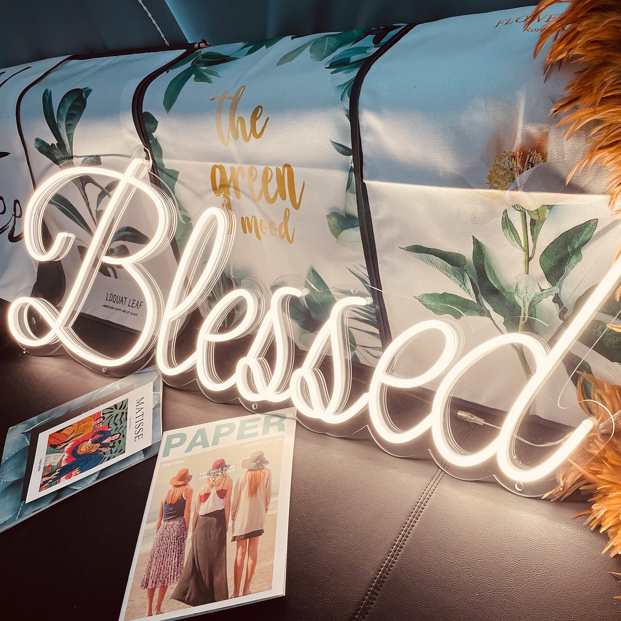 Blessed Neon Sign Custom Wall Decor Wedding Neon Sign Wedding - Etsy