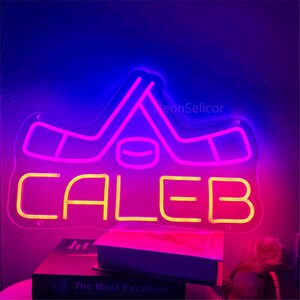 Neon Name Sign Custom Wall Decor, Neon Sign Light Teenage Boy Gifts ...