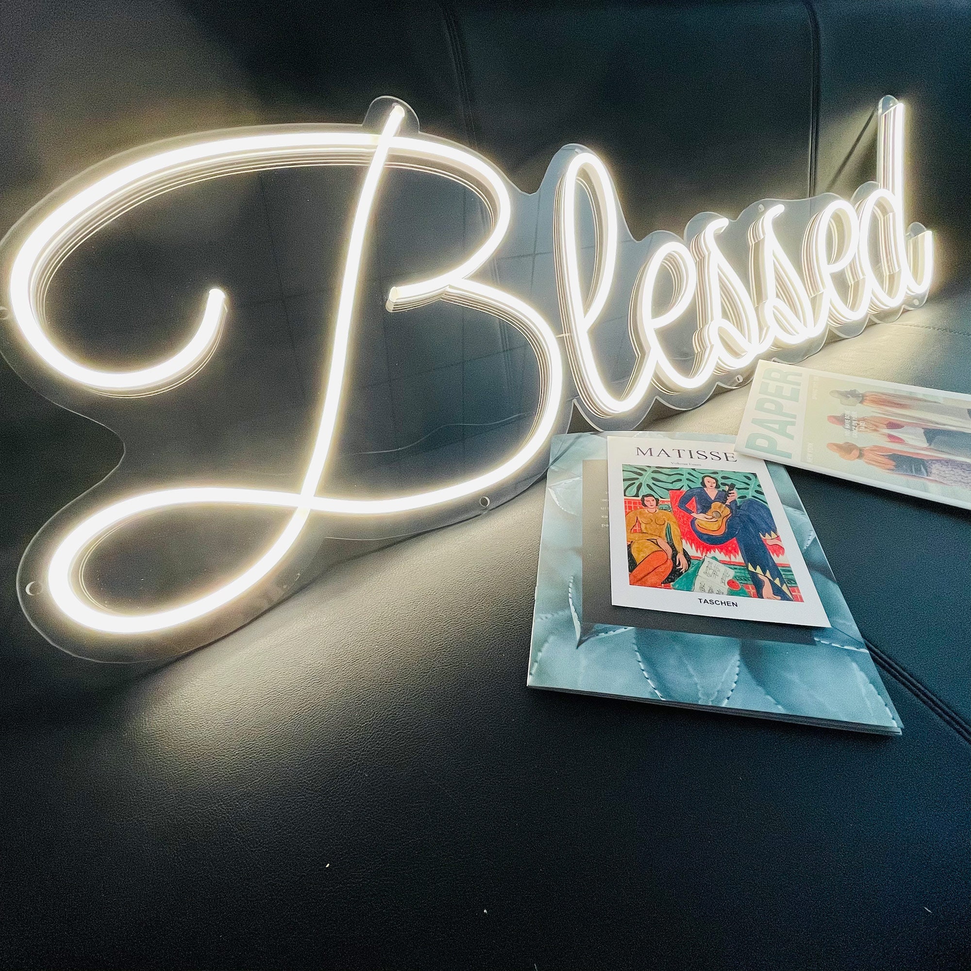 Blessed Neon Sign Custom Wall Decor Wedding Neon Sign Wedding - Etsy