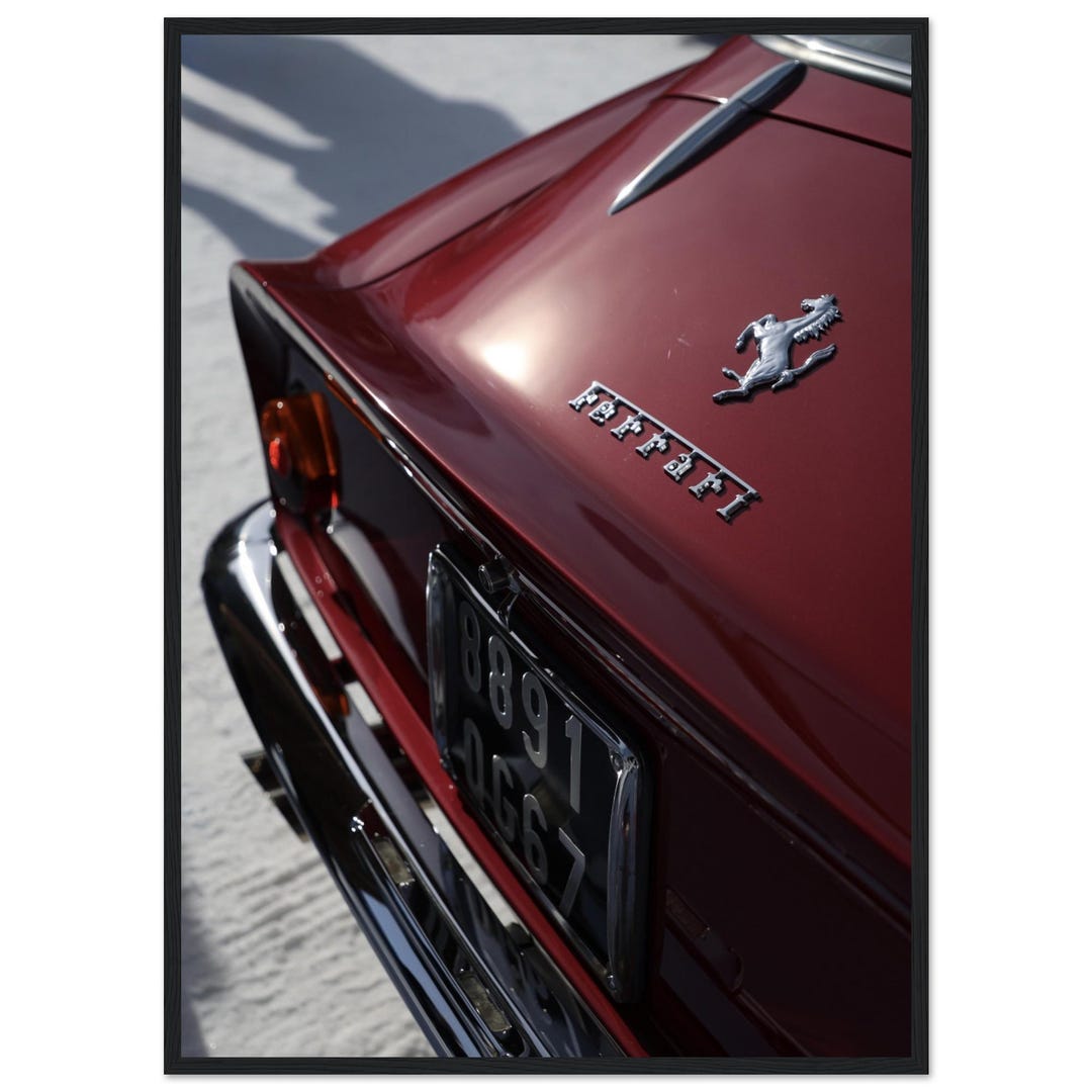 Ferrari 275 GTB/4 Poster, Matte Print, Wood Frame - Etsy