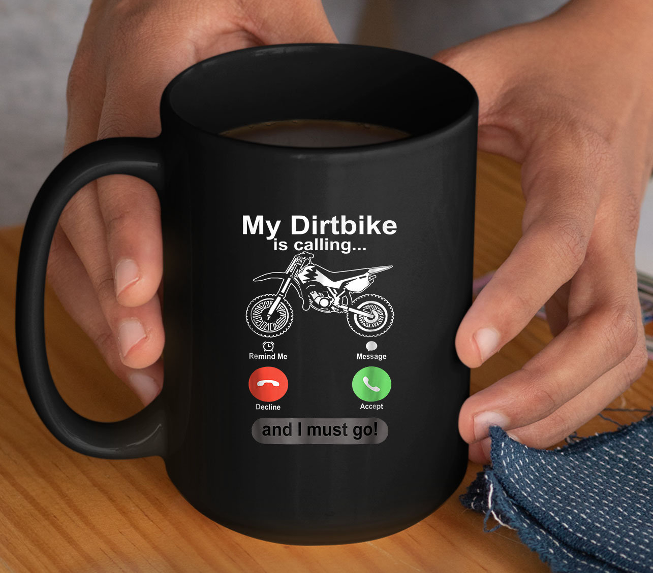 Off Road Motocross Dirt Bike Mug Dirtbike Riders Brap | Etsy