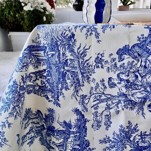 Waterproof Tablecloth. Cottagecore Decor. Table Setting. Teflon Table ...