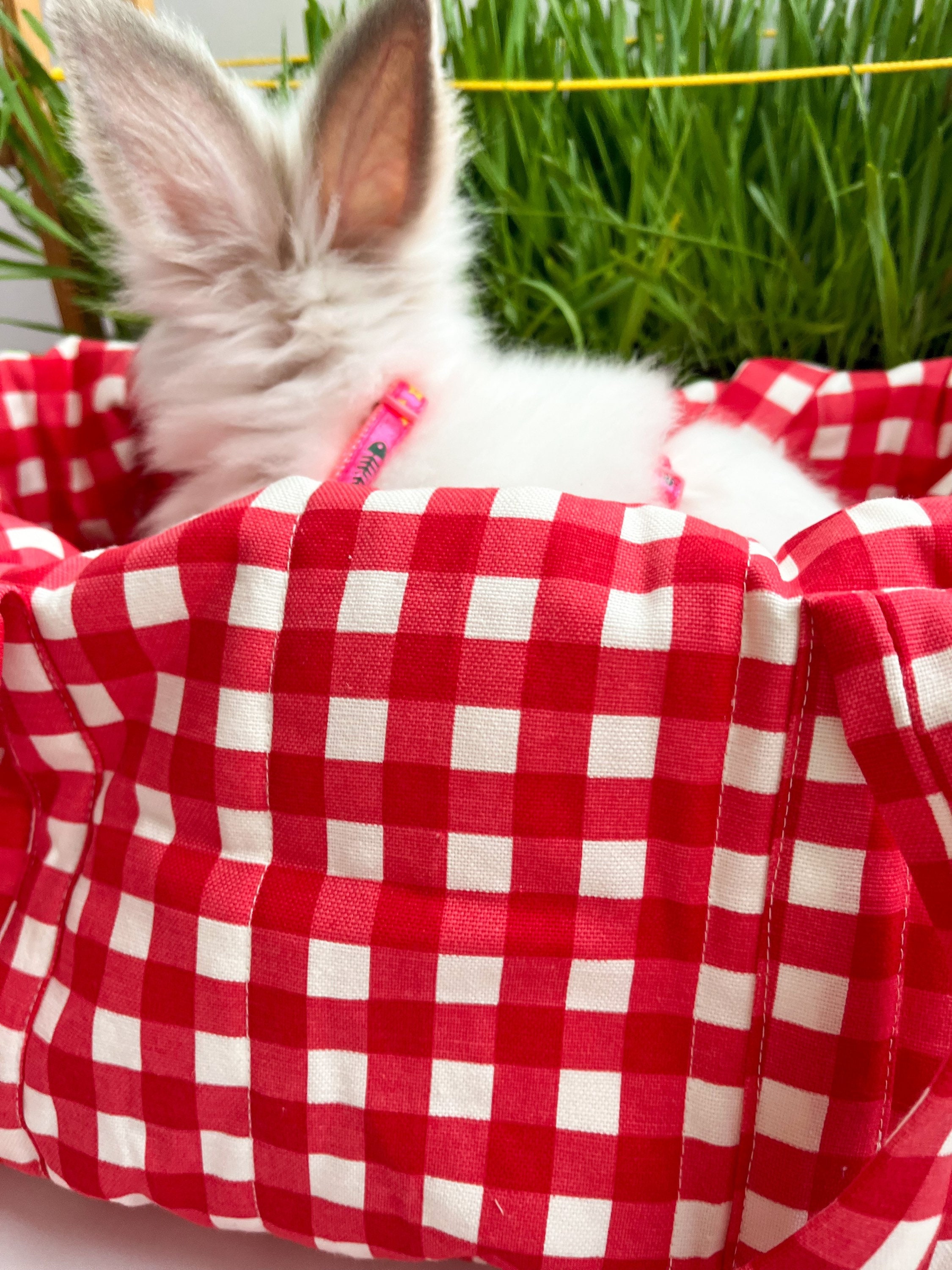 Bunny Bed Snuggle Bunny Bed Rabbit House Bunny House Purse - Etsy