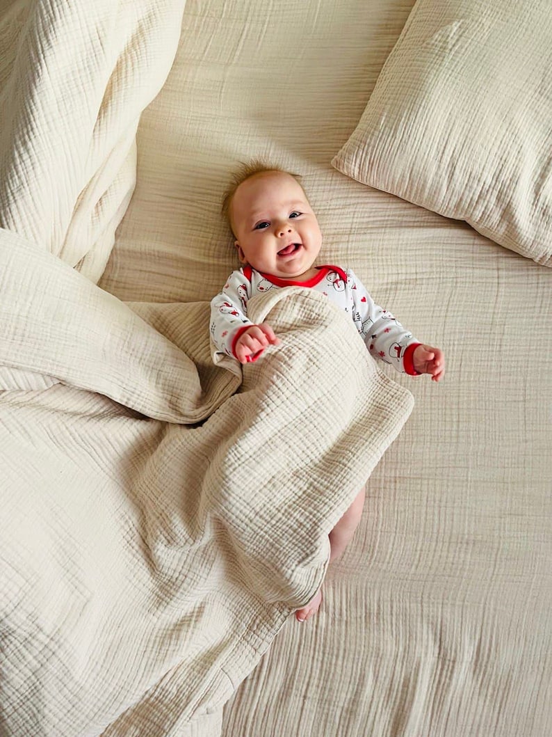 Muslin Duvet Cover. Organic Premium Muslin is Breathable, Soft and ...