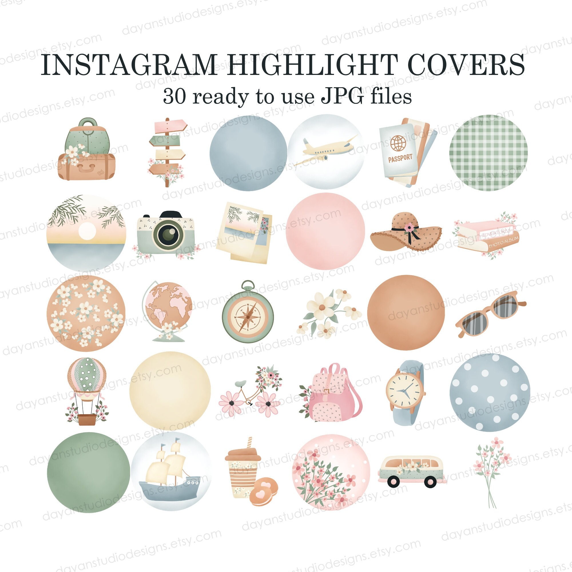 Travel Instagram Highlight Covers, Photographer Instagram Story ...