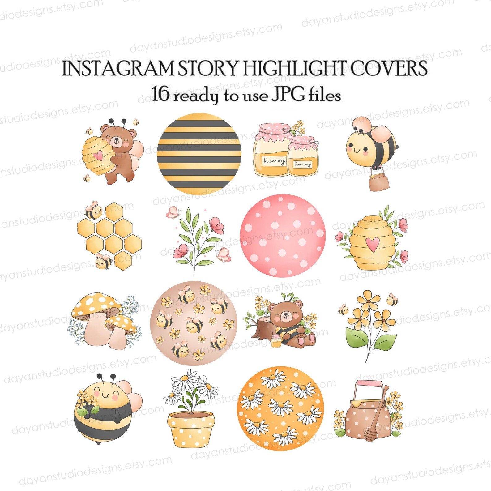 Instagram Highlight Covers Cute, Kawaii Instagram Story Highlight Icons ...