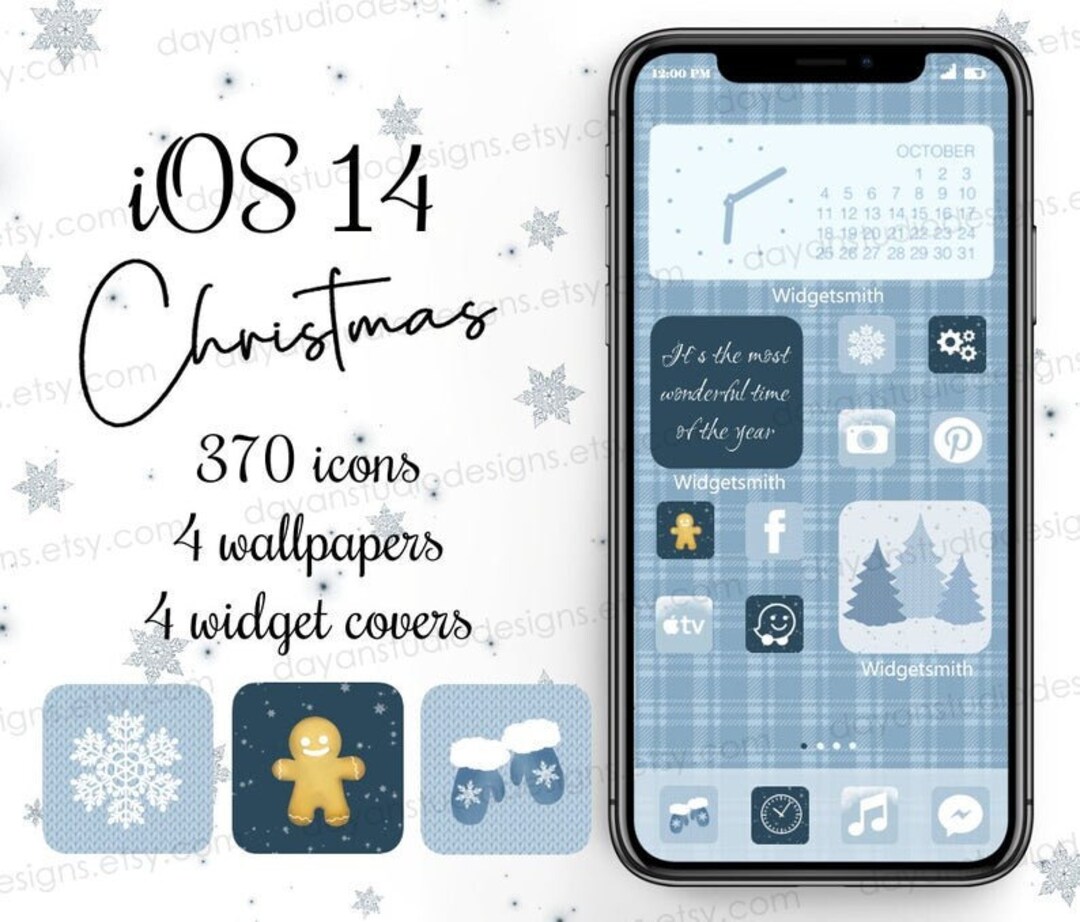 Christmas App Icons, Winter Ios 18 Icons, Christmas Ios iPhone App ...