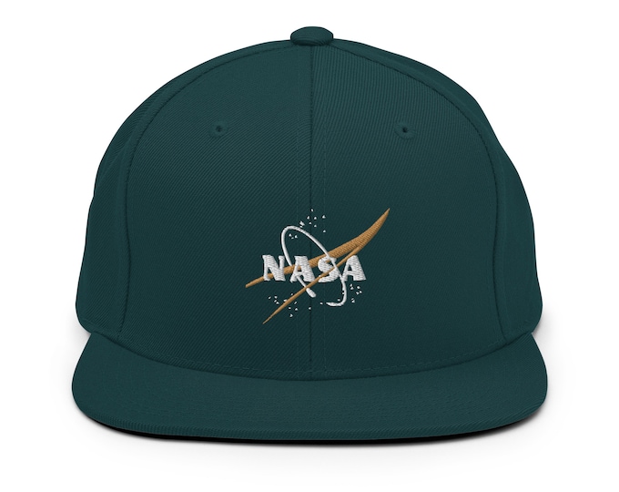 NASA Insignia Meatball Embroidered Washed Cotton Cap - 9 Colors - Etsy