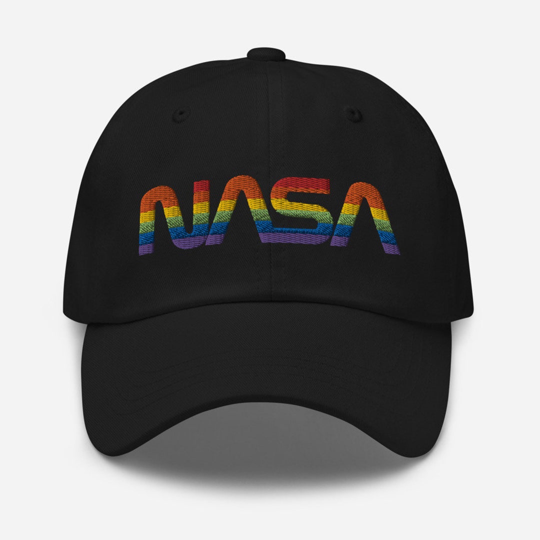 NASA PRIDE Dad Hat - Black - Etsy