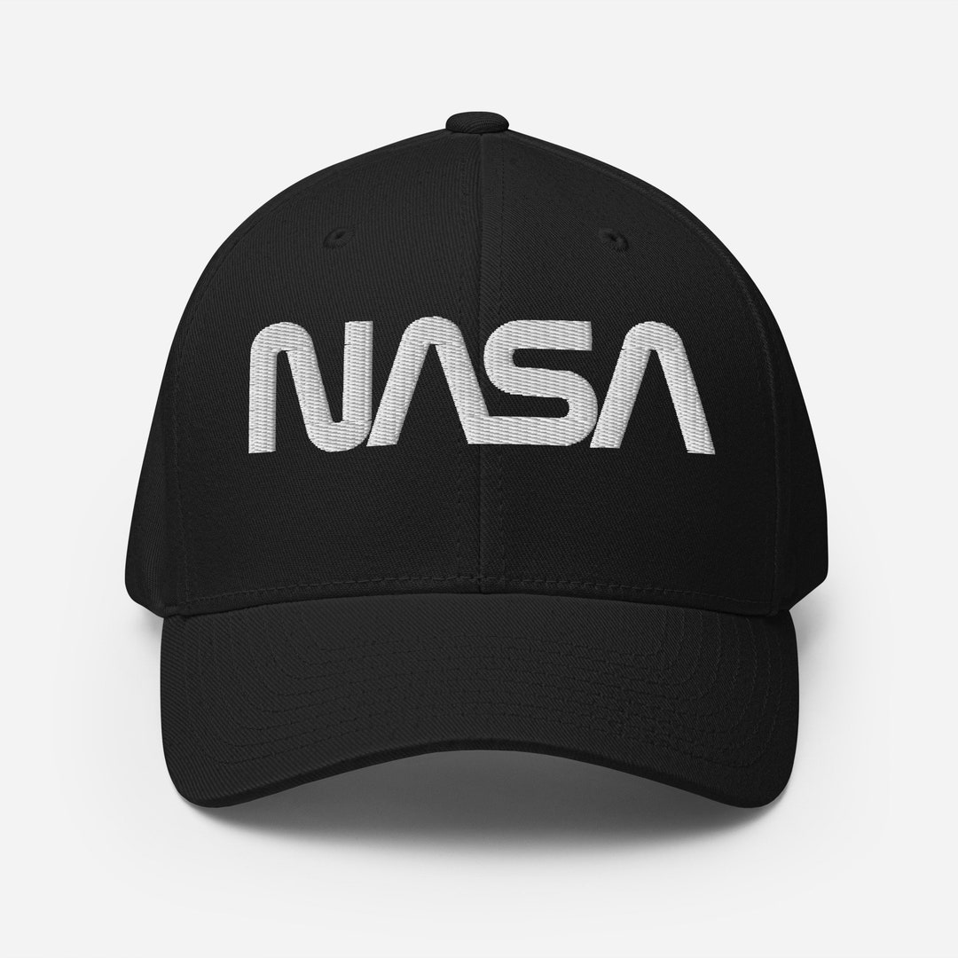 Flex-fit NASA Worm Cap - Etsy