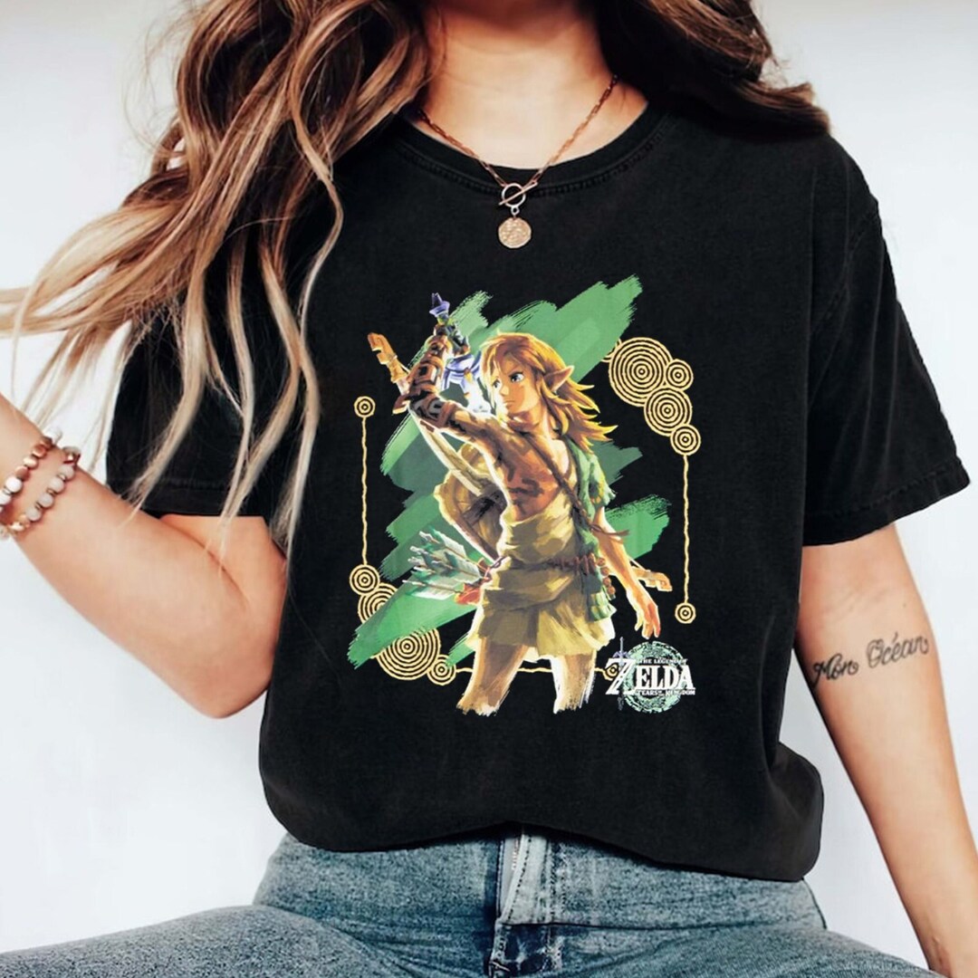 The Legend of Zelda Tears of the Kingdom Link Tunic Shirt - Etsy Australia