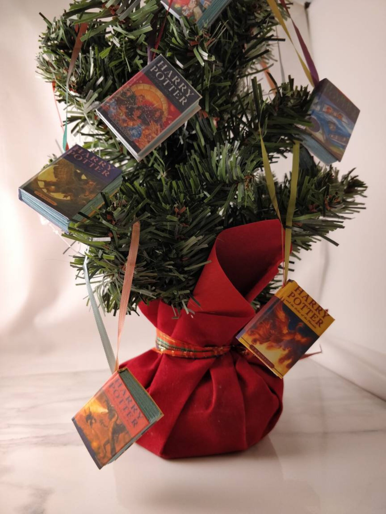 Cute Book Tree Ornaments Mini Books Small Christmas - Etsy
