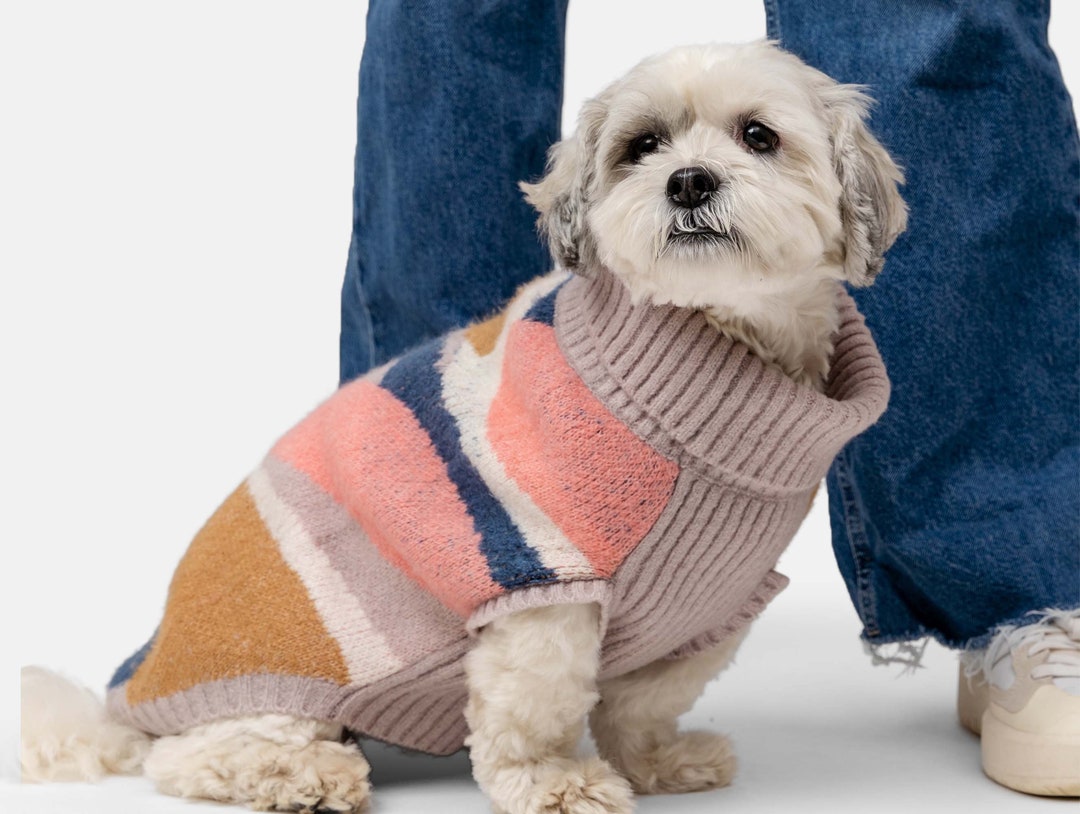 Hotdog Maude Mauve Dog Jumper - Etsy