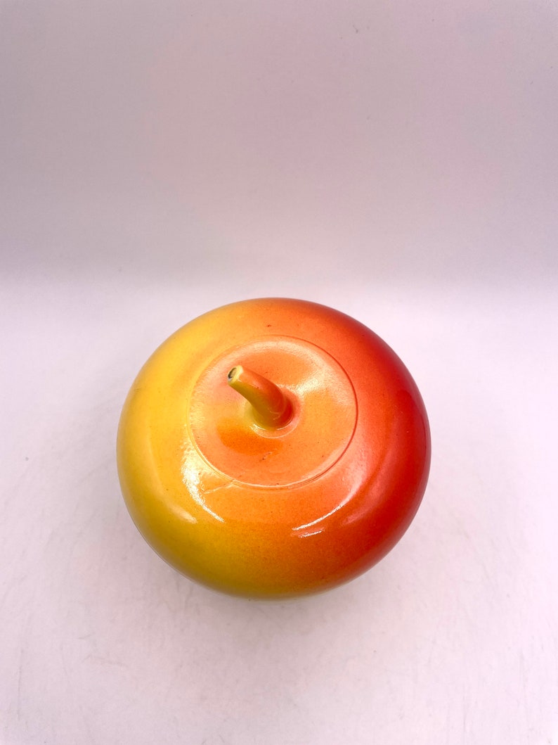 Vintage Hazel Atlas Milk Glass Ombré Apple Jam/dish With - Etsy