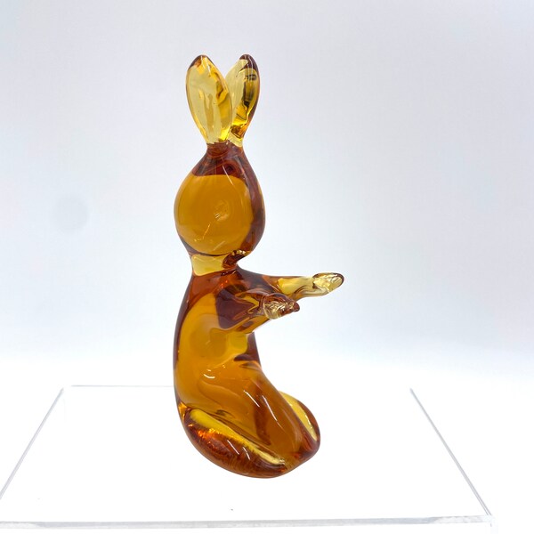 Glass Rabbit - Etsy