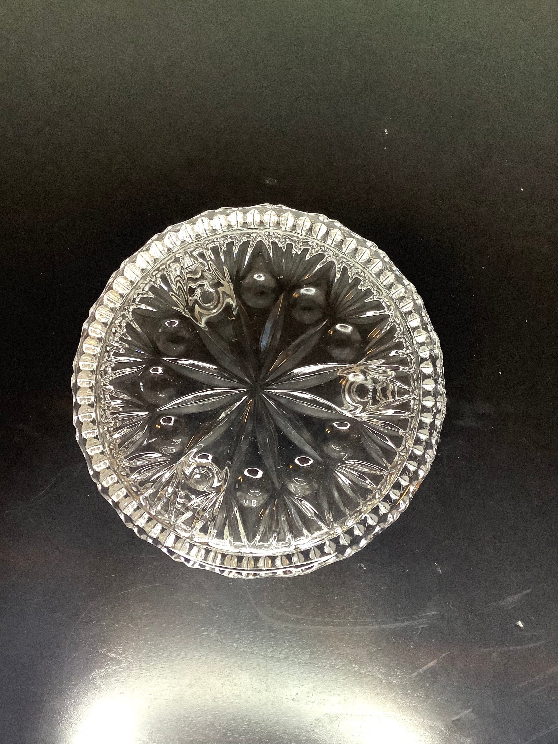 Vintage Princess House Crystal 3 Candleholder - Etsy