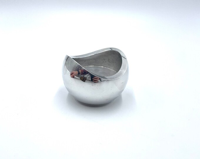 Vintage 1998 Nambe Studio 6175 Pillar Candleholder by Neil Cohen - Etsy