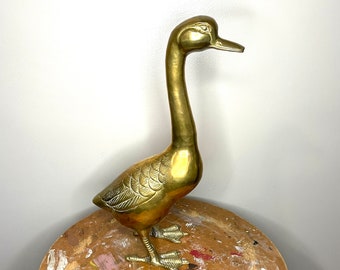 Large Brass Duck | Etsy
