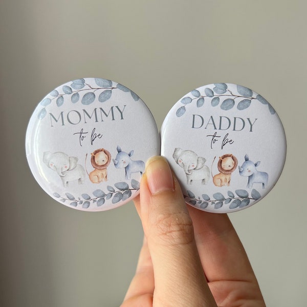 Baby Shower Buttons - Etsy