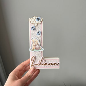 Classic Winnie the Pooh 3D Letters, Winnie First Birthday 3D Letters ...