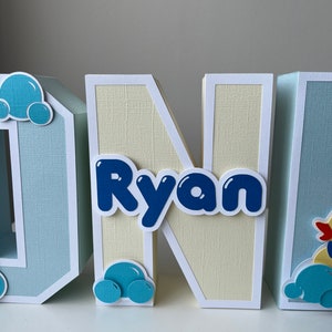 Boy Rubber Duck 3D Letter, Duckling Party Decor, Rubber Ducky Birthday ...