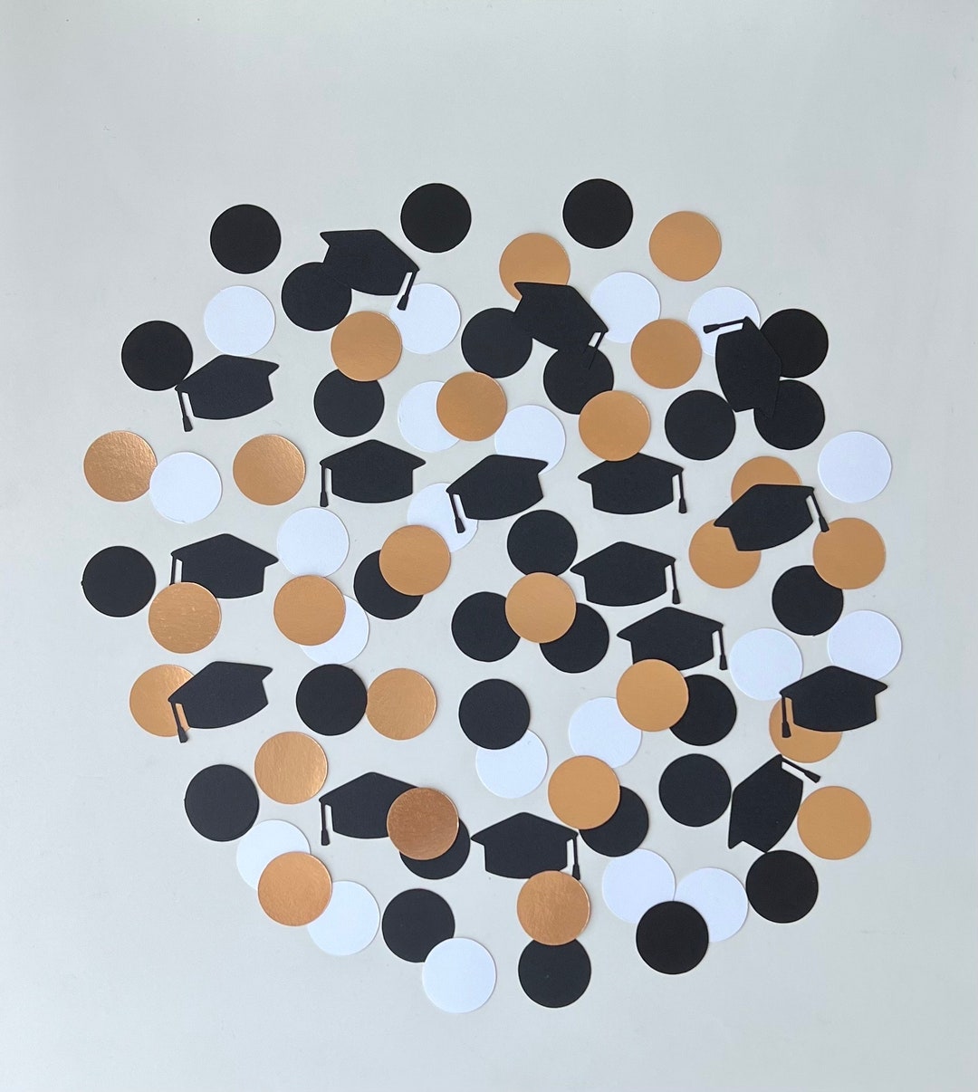 Graduation Confetti – Cap & Hat Party Decorations, Set of 100 - Etsy