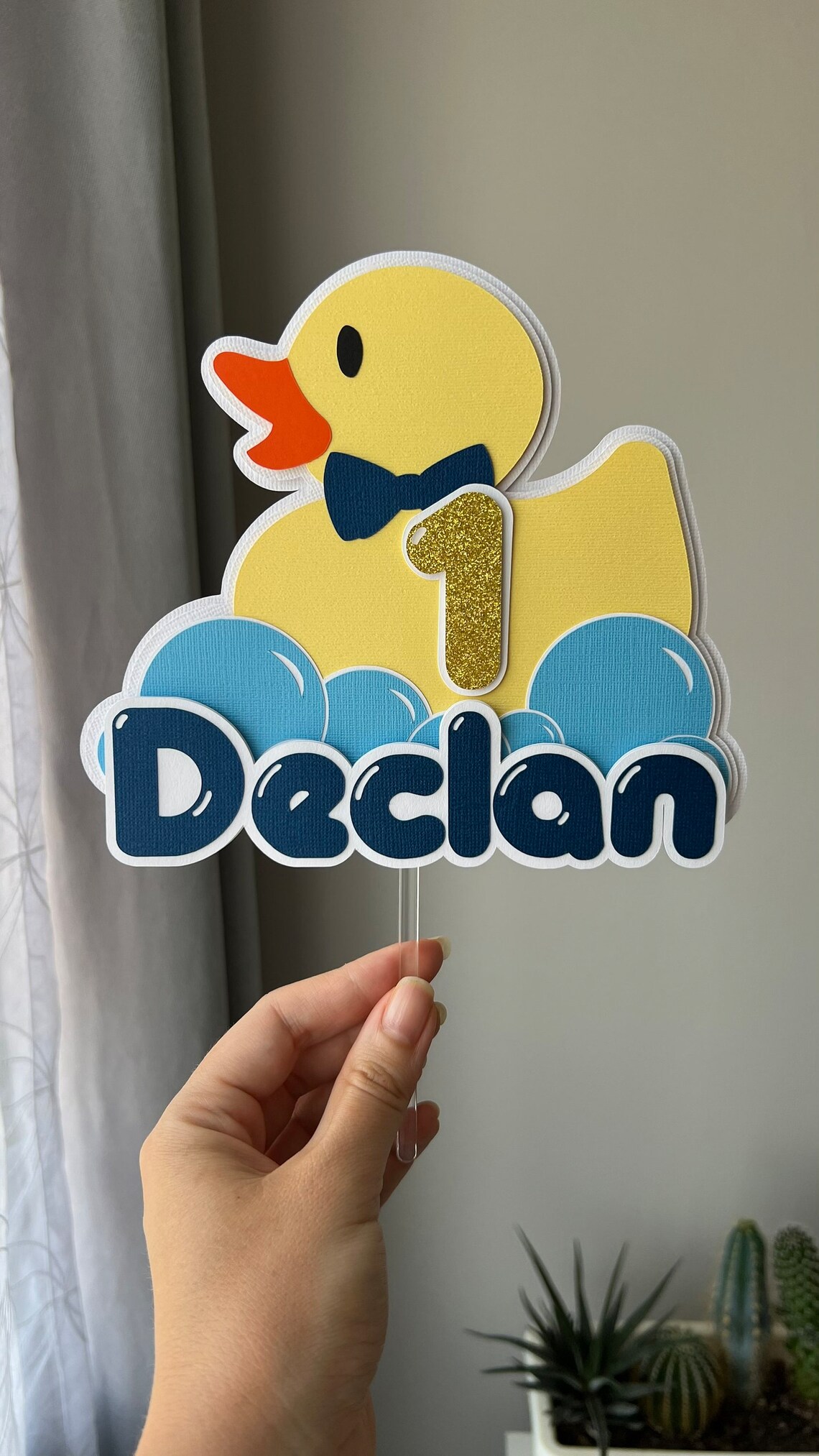 Girl Rubber Duck Cake Topper Rubber Ducky Cake Topper - Etsy