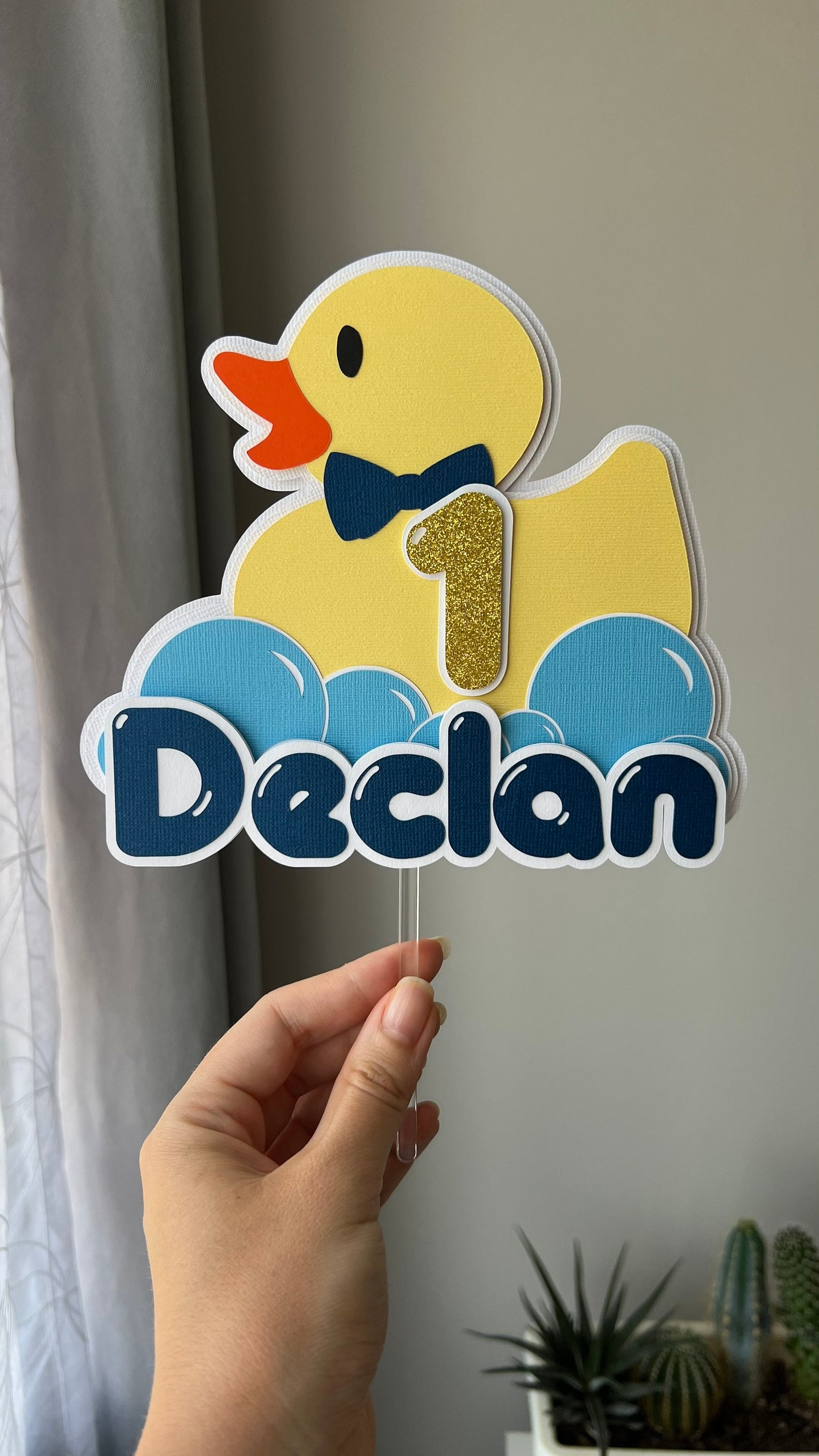 Girl Rubber Duck Cake Topper Rubber Ducky Cake Topper - Etsy