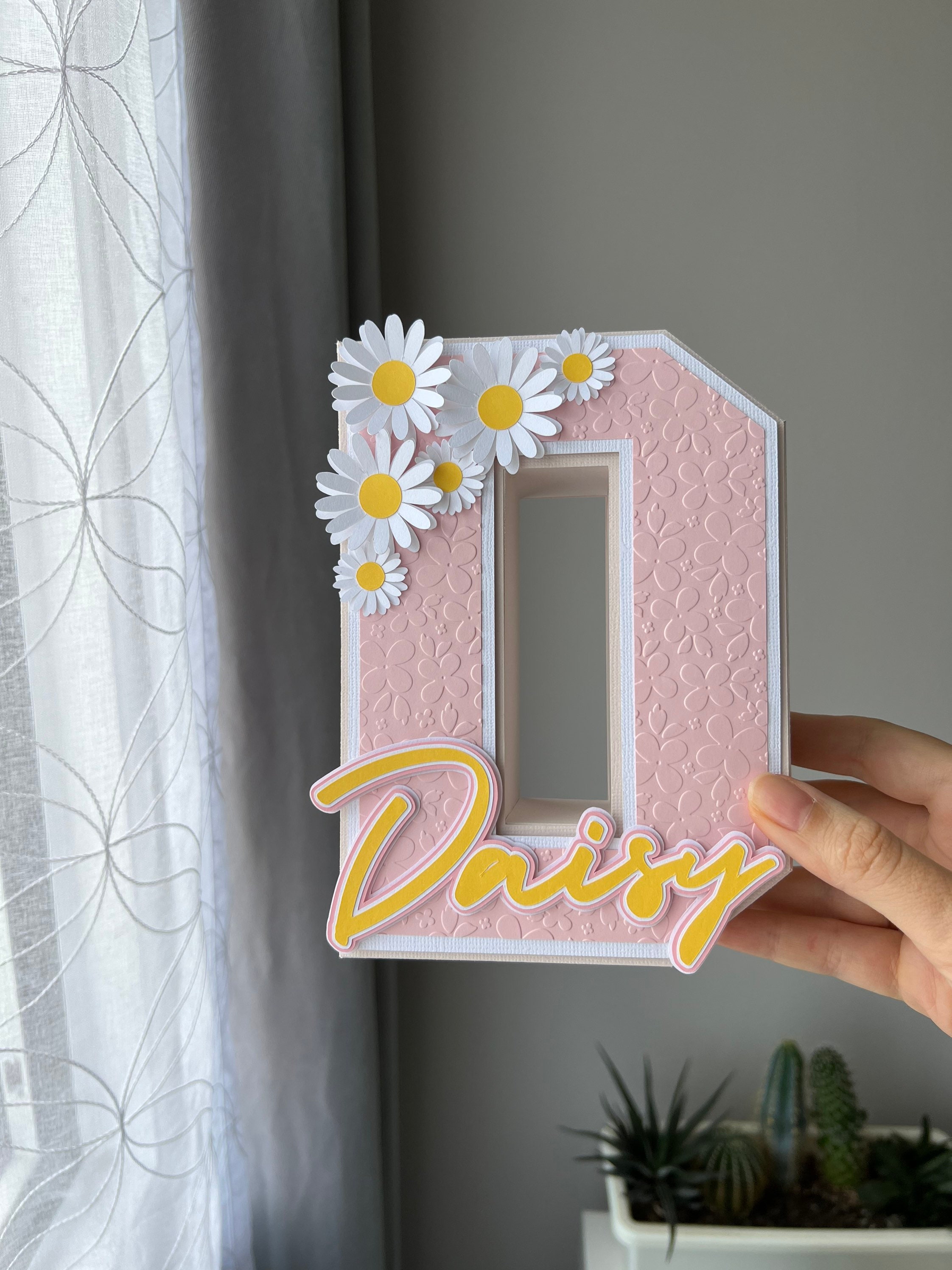 Daisy 3D Letter Daisy Party Decor Daisy Birthday 3D - Etsy