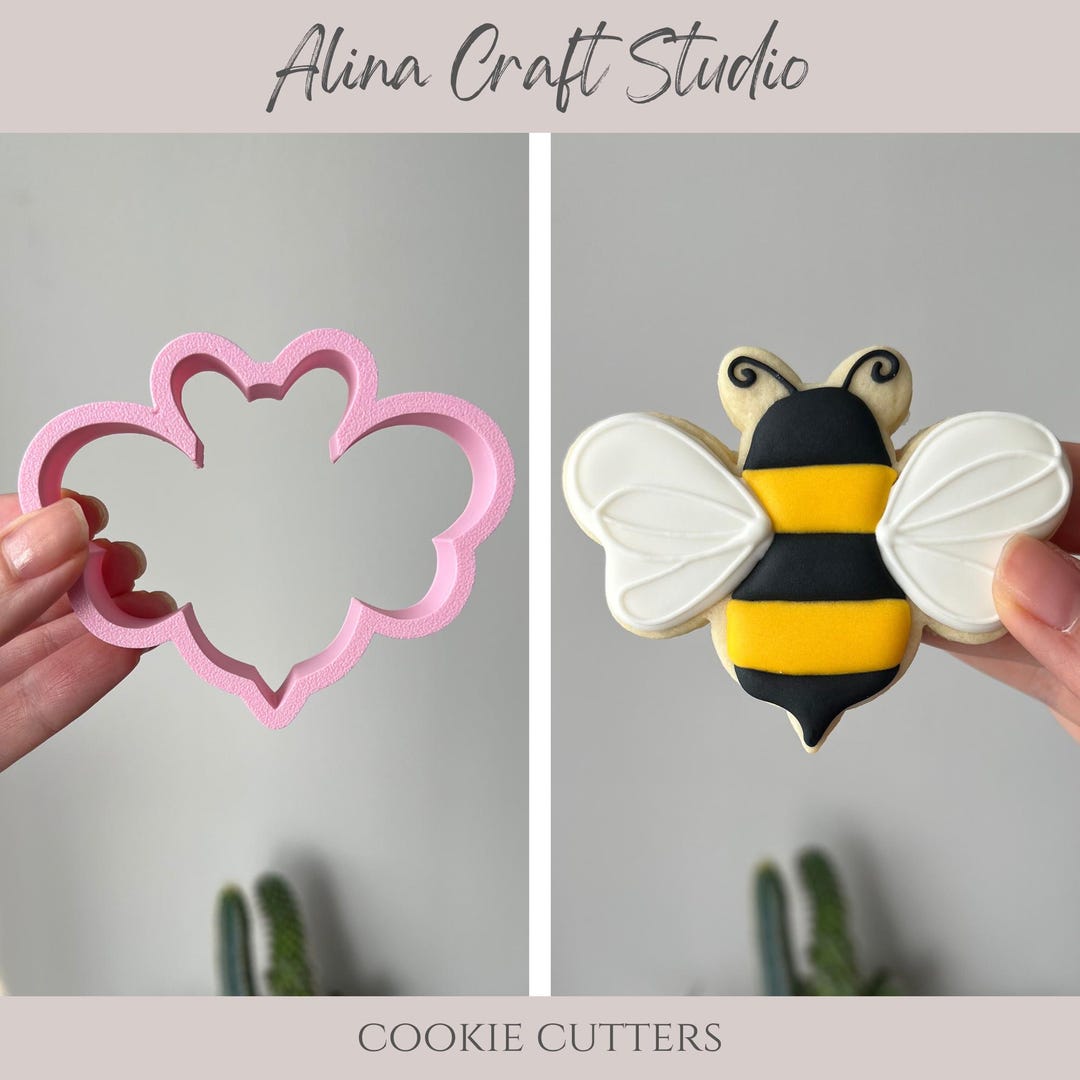 Bee Cookie Cutter, Bamble Bee, Honey Bee Cutter, Fondant Cutters ...