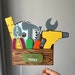 Handyman Cake Topper Handyman Tools Birthday Toolbox Party Decor ...