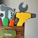 Handyman Cake Topper Handyman Tools Birthday Toolbox Party Decor ...