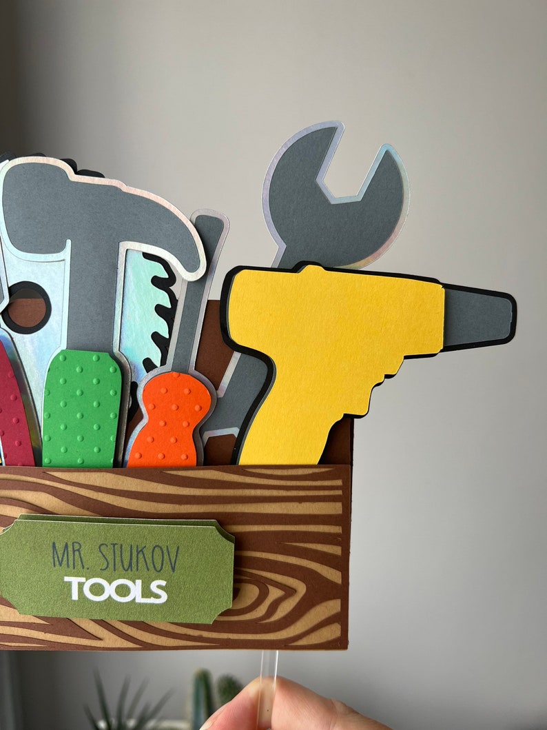 Handyman Cake Topper Handyman Tools Birthday Toolbox Party - Etsy