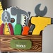 Handyman Cake Topper Handyman Tools Birthday Toolbox Party Decor ...
