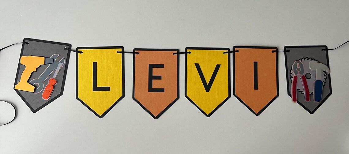 Handyman Birthday Banner Woodworker Constructor Carpenter - Etsy