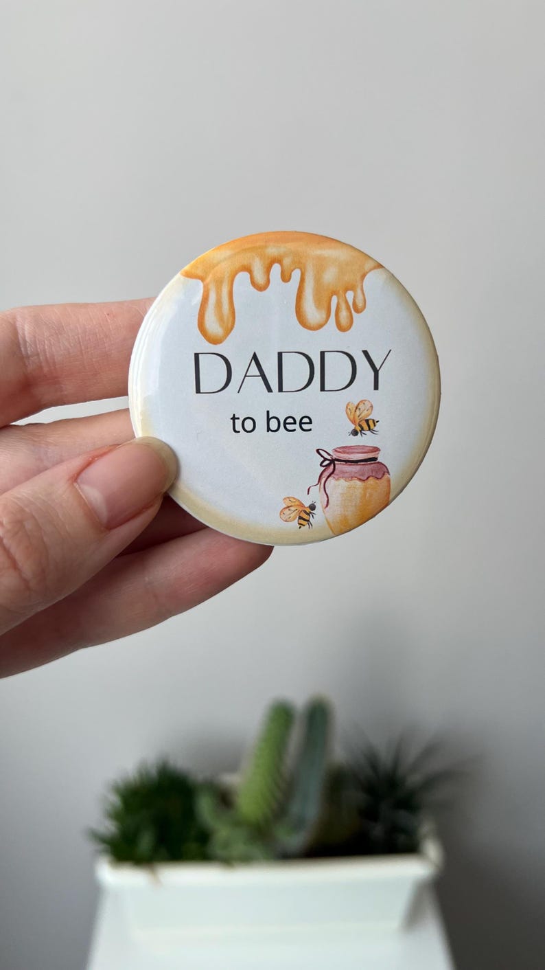 Sweet Baby Bee Baby Shower Pin: Mommy/daddy to Be Badges Gender Reveal ...