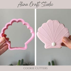Sea Shell Cookie Cutter, Ocean Animals, Under the Sea Cookie, Summer ...