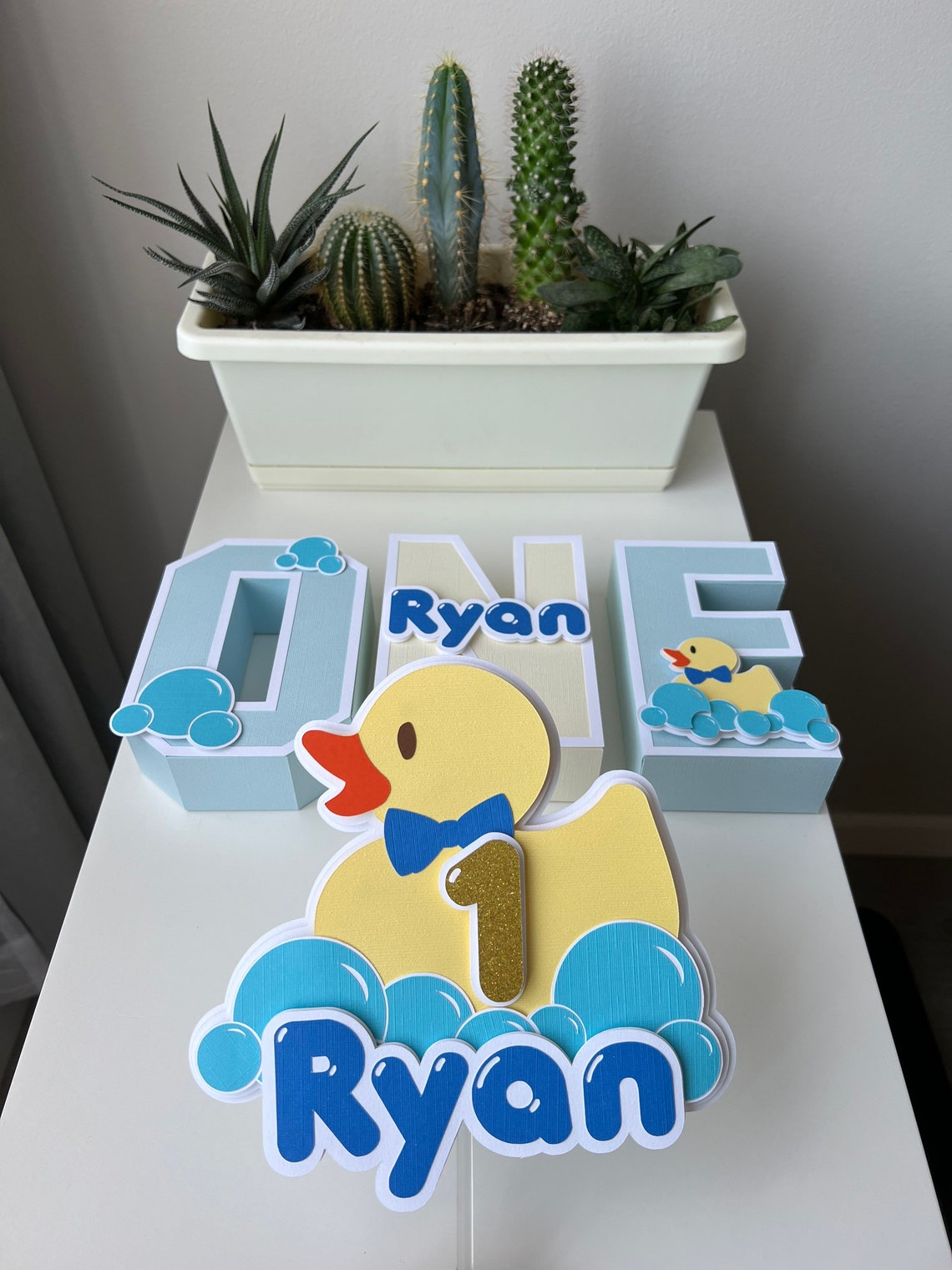 Girl Rubber Duck Cake Topper Rubber Ducky Cake Topper - Etsy