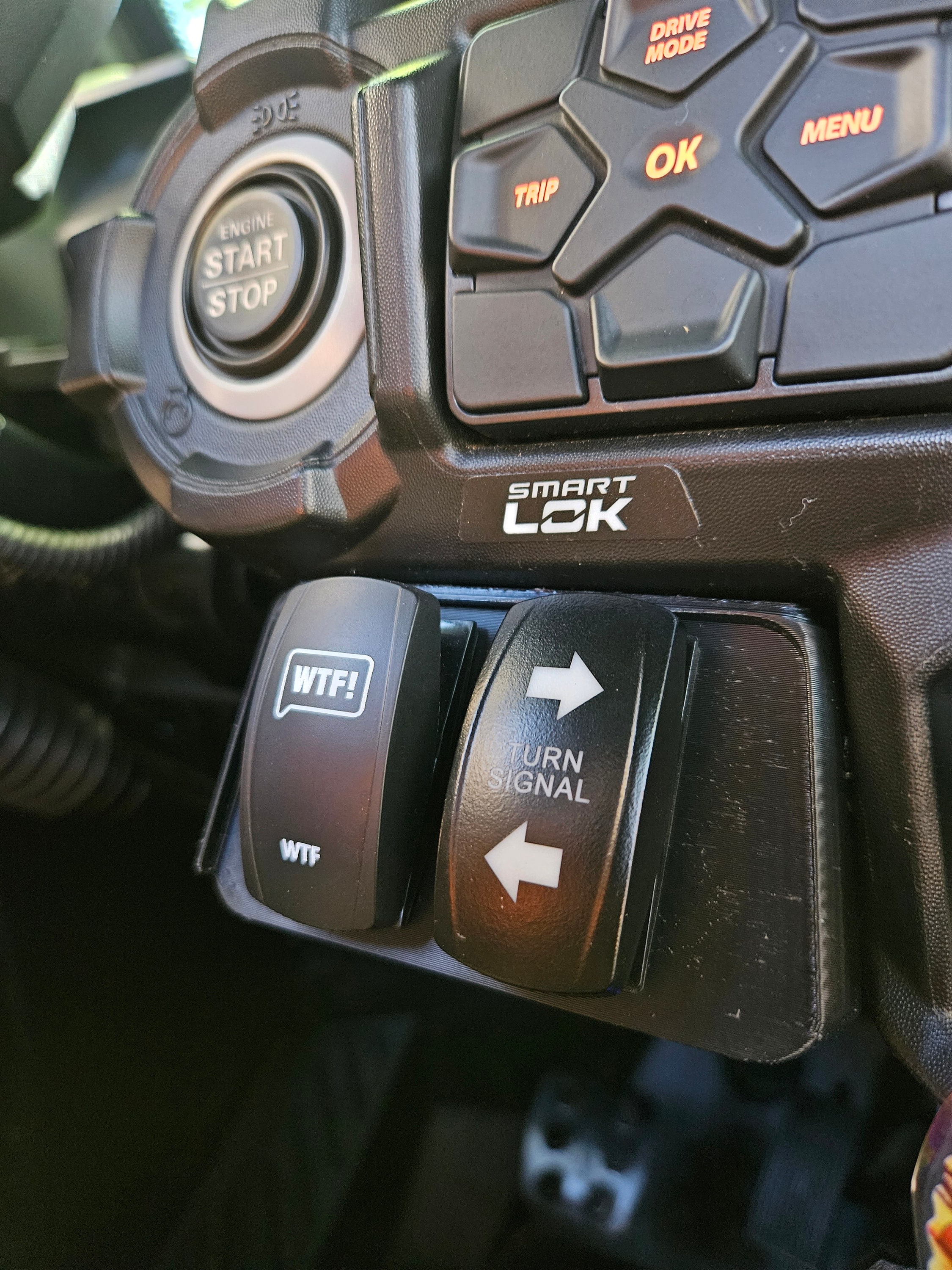 2021+ Can-am Commander / Maverick Sport Dual Under Dash Switch Panel - Etsy