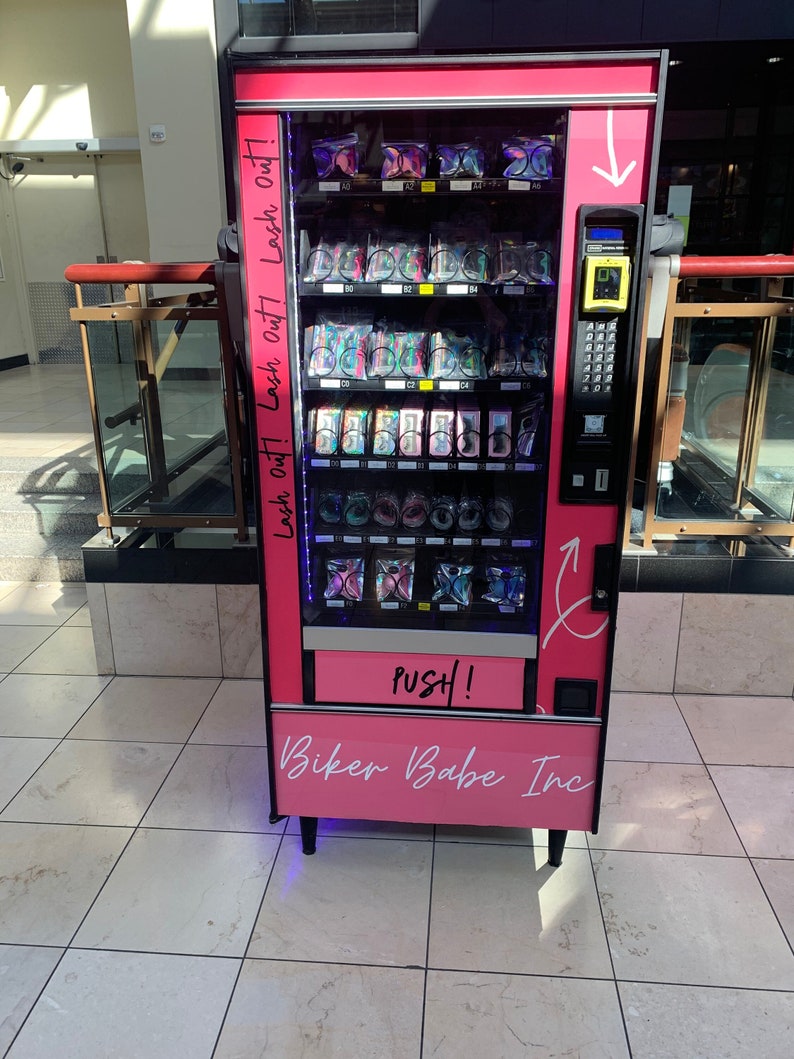 Vending Machine Wrap With Design - Etsy