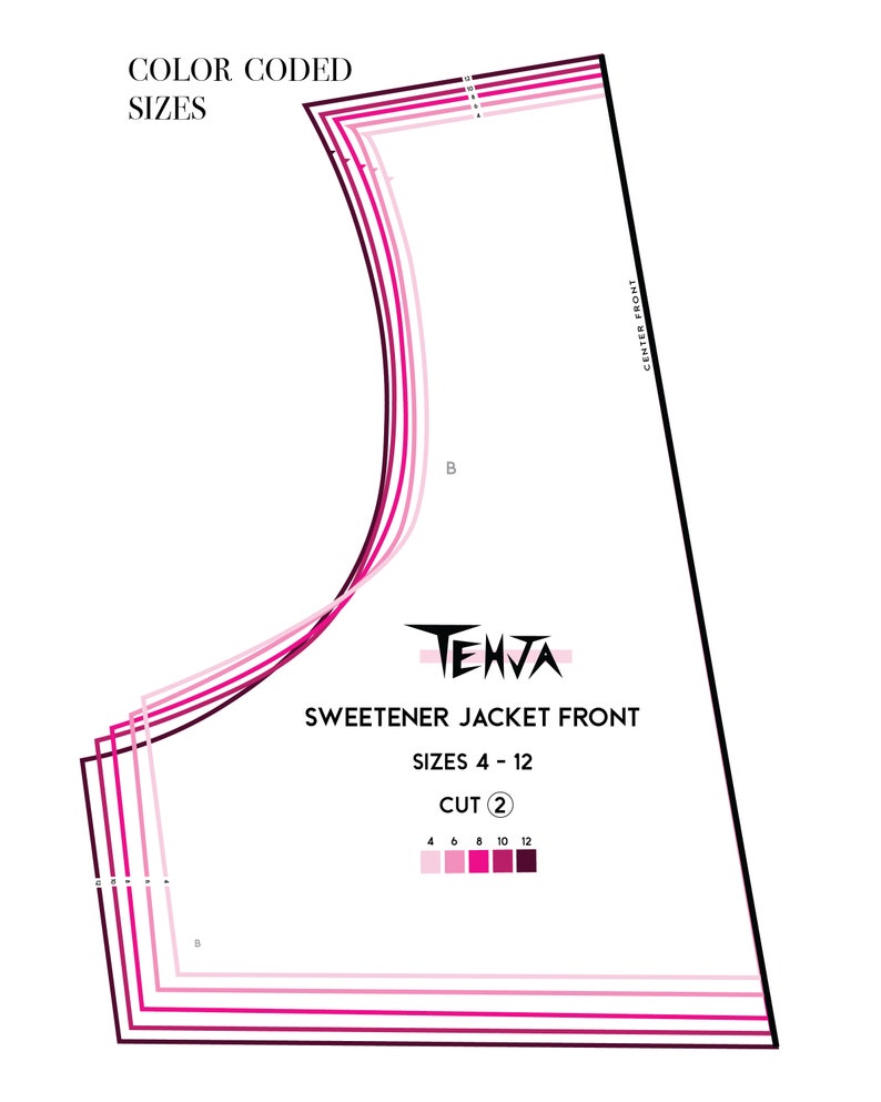 Sweetener Costume PDF Digital Sewing Pattern Sizes 4 12 - Etsy